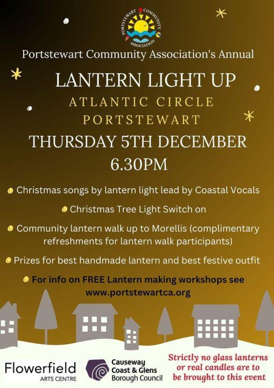 PORTSTEWART COMMUNITY ASSOCIATION LANTERN WALK | 5 DECEMBER ...